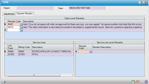 EOB - Explanation of Benefits
